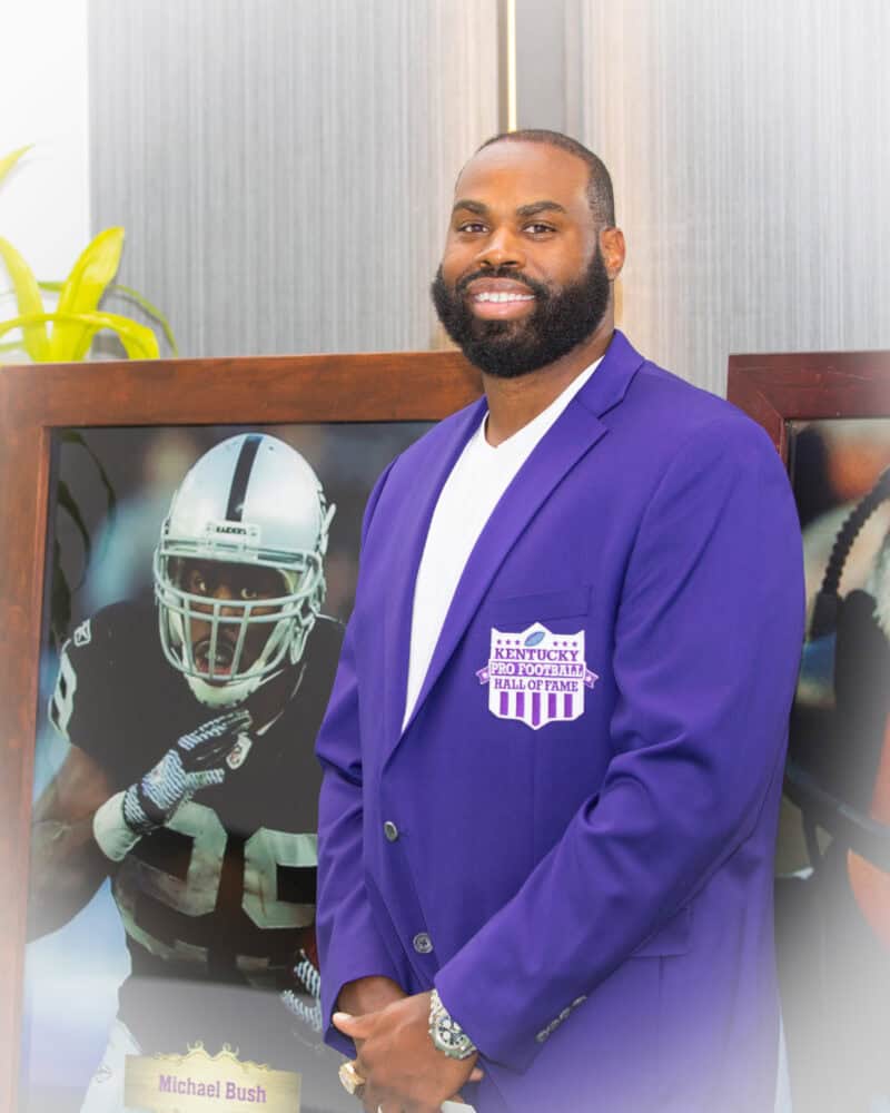 Michael Bush - Kentucky Pro Football Hall of Fame